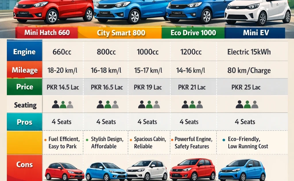 Dewan Motors MINI Cars 2026: Prices, Models & Review in Pakistan ...