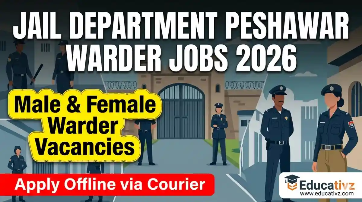 KP Jail Department Peshawar Jobs June 2026 Advertisement For Warder ...