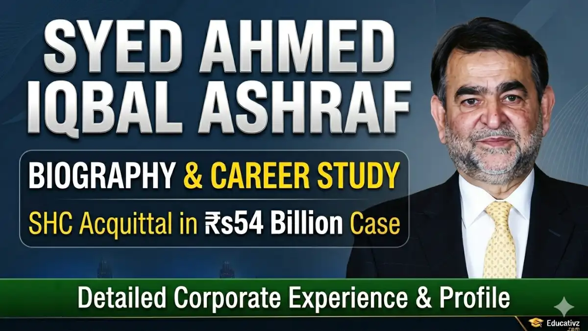 Syed Ahmed Iqbal Ashraf — Biography, Career & Hascol Case Acquittal ...