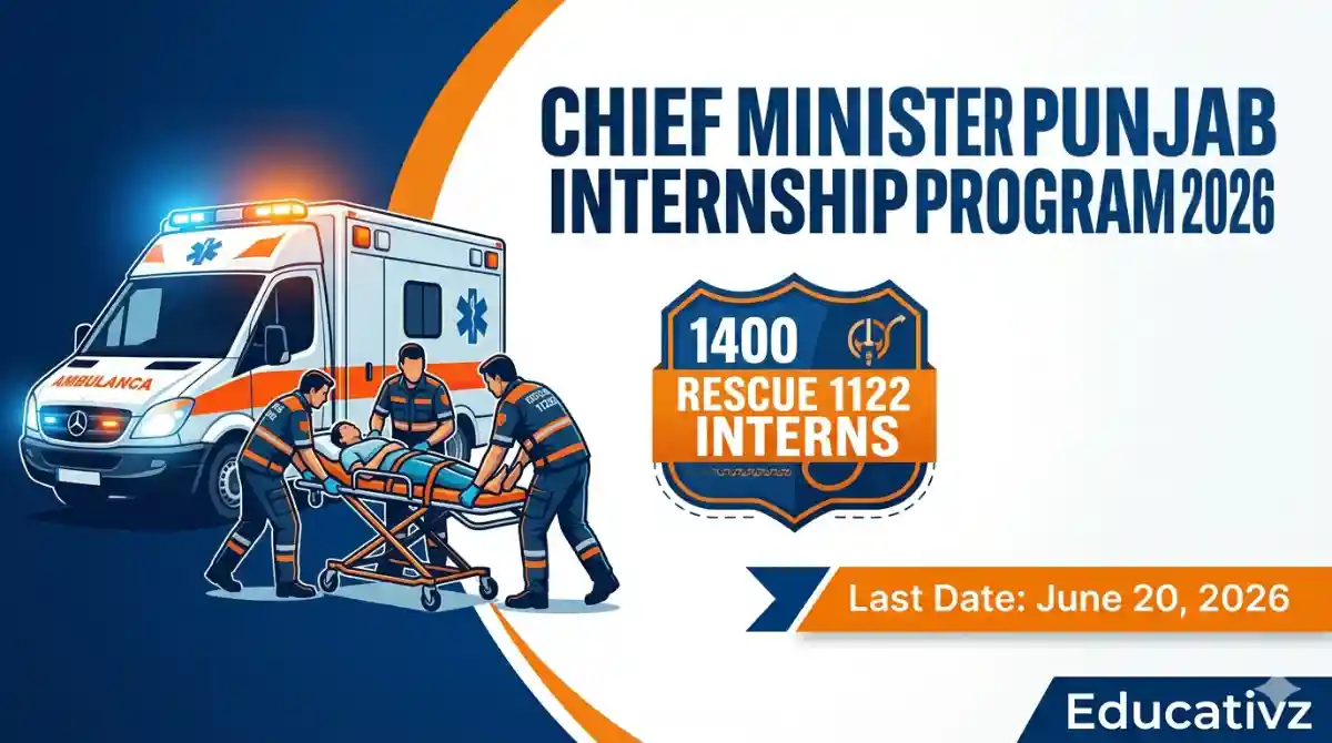 Chief Minister Punjab Internship Program June 2026 Rescue 1122 Apply ...